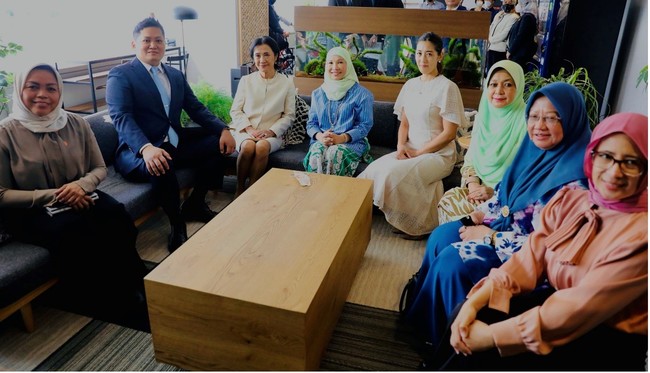 Muhaini Bt Zainal Abidinマレーシア首相夫人御一行とアジア開発キャピタルが面会 | ニコニコニュース