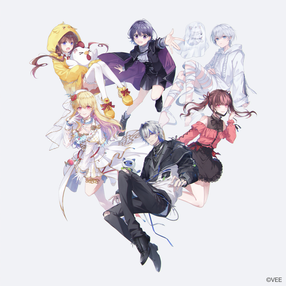 Sony MusicのVTuberプロジェクト「VEE」新メンバー6人発表 新宿に巨大広告も | ニコニコニュース