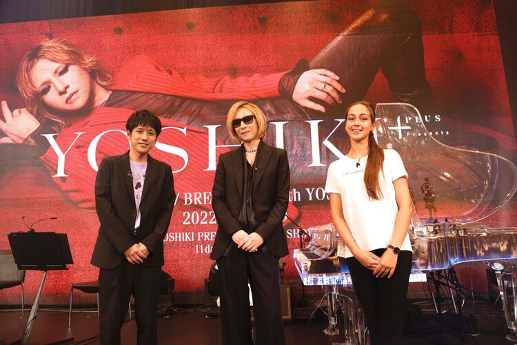 YOSHIKI「24時間テレビ」でウクライナのバレリーナと一夜限りのコラボステージ | ニコニコニュース