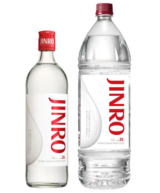 「JINRO」43年目のフルリニューアル、デザイン一新で透明容器を採用、きっかけは「どういうお酒かわからない」という声 | ニコニコニュース