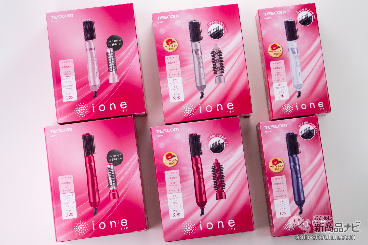 【新発売】立体感のあるスタイリングにはコレ！ テスコムのioneに『マイナスイオン | ニコニコニュース