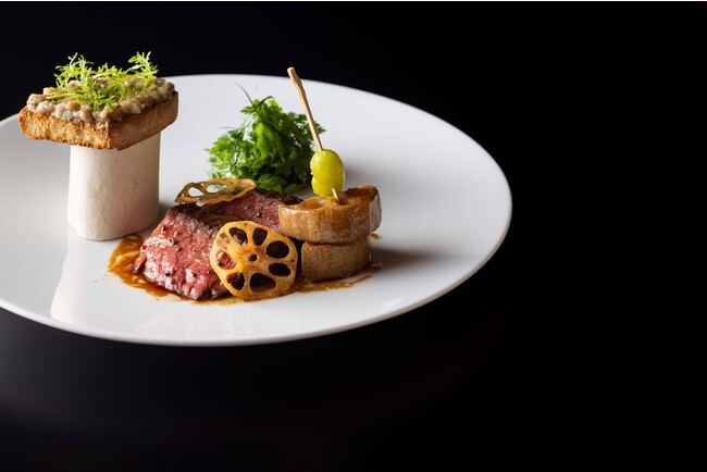 仏産セップ茸や国産秋刀魚など、日仏の秋の味覚を盛り込んだ秋限定コース ラトリエ ドゥ ジョエル・ロブション | ニコニコニュース