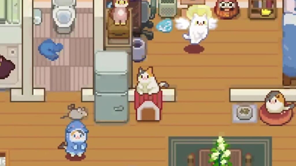 コンビニで働いてネコに貢ぐ生活シミュレーションゲーム『Meowjiro』のSteamストアページがオープン。丁寧なピク | ニコニコニュース