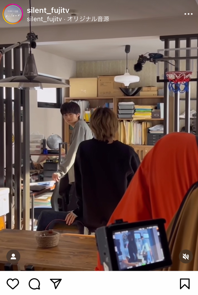 「silent」“湊斗”鈴鹿央士＆“光”板垣李光人、“本当の兄弟”のようなメーキング動画 SNS「2人の関係ってすてき | ニコニコニュース