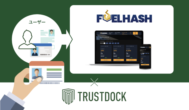 FUELHASHの「クリプトレンディング」に、eKYC本人確認サービス「TRUSTDOCK」を導入実施 | ニコニコニュース