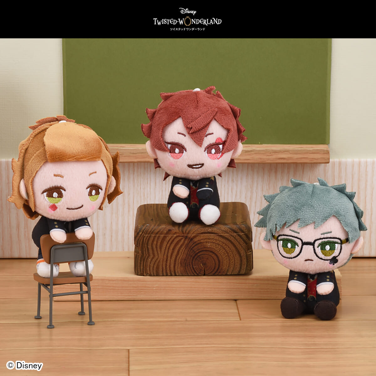 制服を着たエース・ケイト・トレイの ＆ you マスコット！セガプライズ『ディズニー | ニコニコニュース