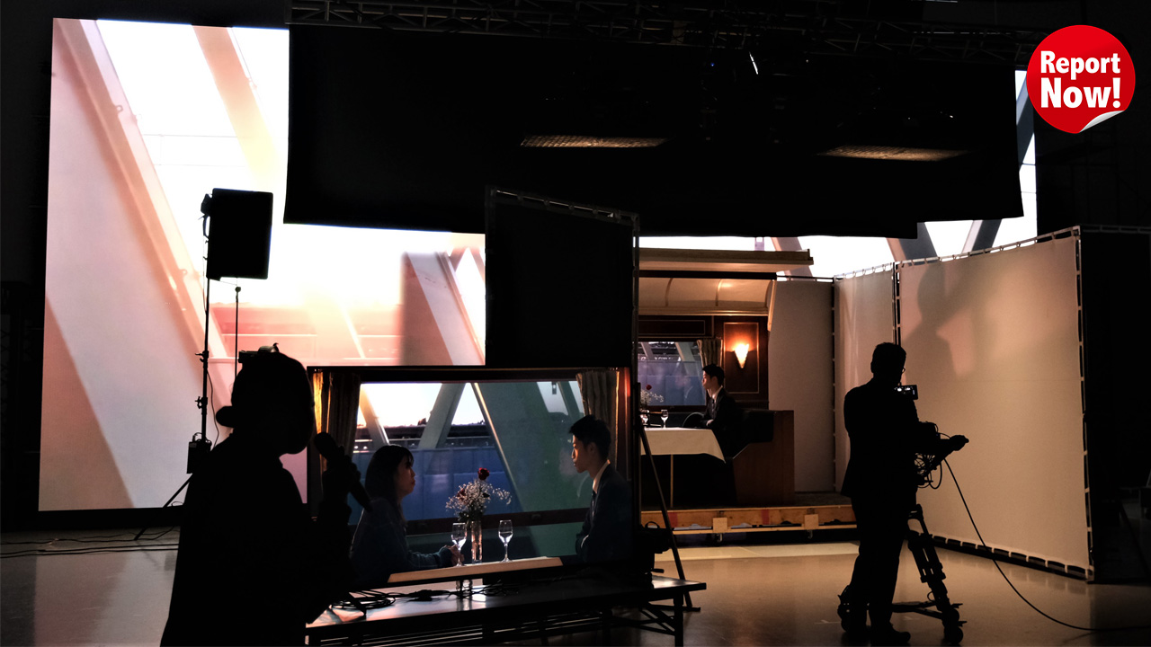 デモに大注目！ 角川大映スタジオ＋ソニーPCL バーチャルプロダクション内覧会レポート[Report NOW!] | ニコニコニュース