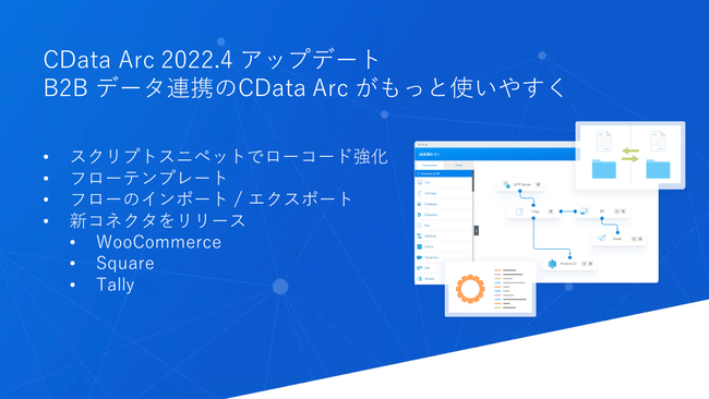 B2B 連携の『CData Arc』が2022.Q4 のアップデートを発表 | ニコニコニュース