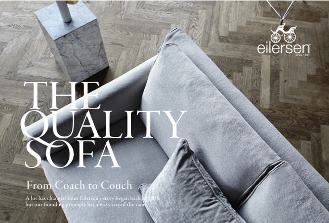 【北欧No.1ソファブランドが勢揃い】「eilersen THE QUALITY SOFA」をinZONE with | ニコニコニュース