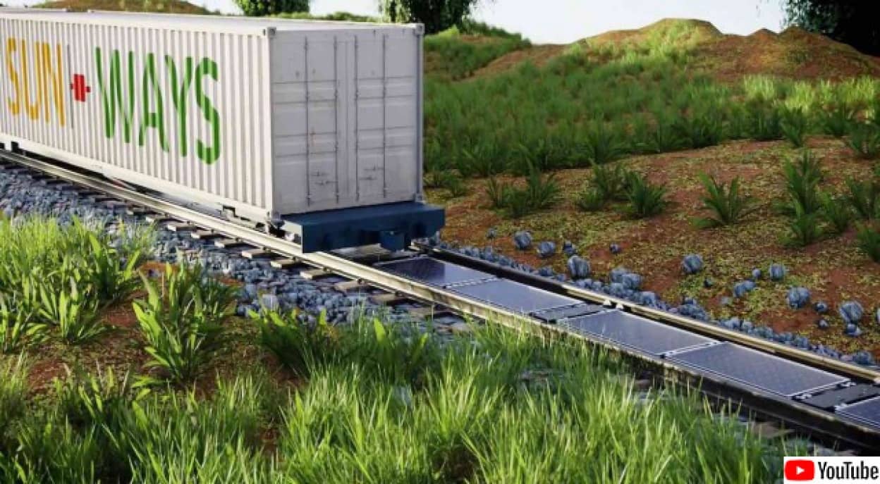 線路の間で太陽光発電！スイスで着脱式ソーラーパネルを線路に設置する世界初の試み | ニコニコニュース