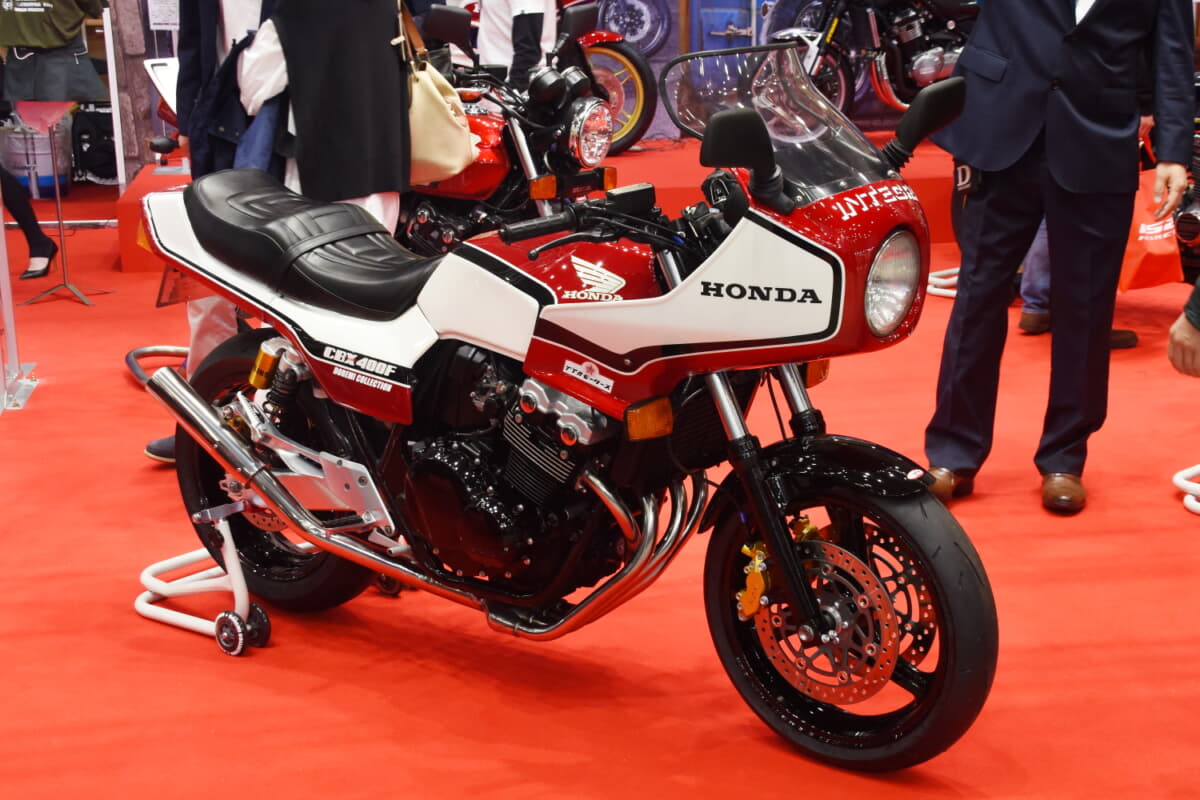 絶版名車のスタイリングを現行車で再現！ ホンダ「CBX400F」風カスタムの外装セットに注目です | ニコニコニュース