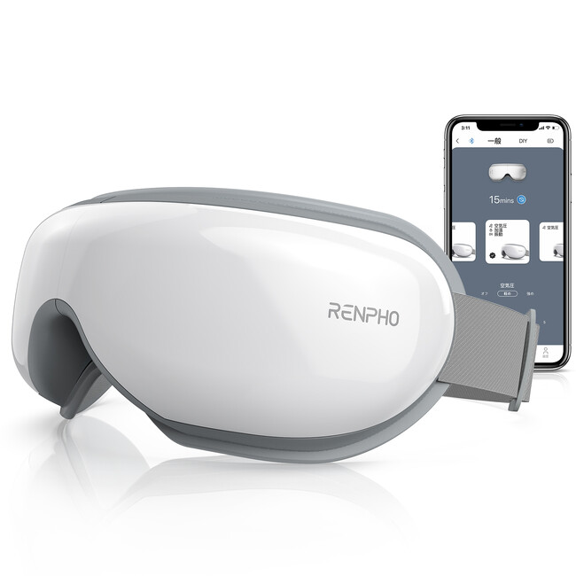 【Renpho（レンフォ）】業界初！*アプリに繋がる『スマートアイウォーマー』発売開始！3Dエアバック技術搭載で、エア | ニコニコニュース