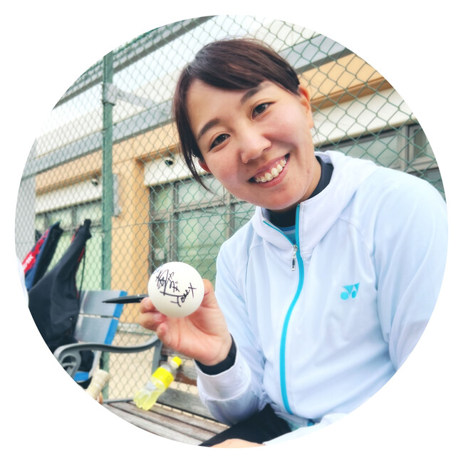 YONEX 菊地 はづき 選手のソフトテニスクリニックイベント スカイテニスリラで好評のうちに終了 | ニコニコニュース