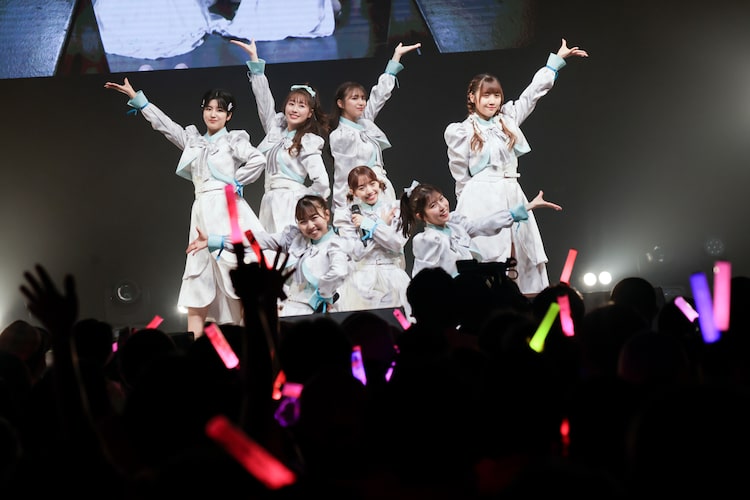 浪江女子発組合、7人体制初ワンマンで新曲「桜流し」サプライズ披露 | ニコニコニュース