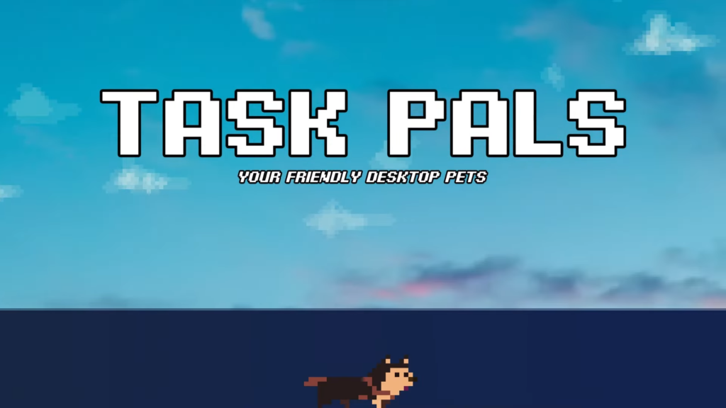 タスクバーの上を動物たちが歩き回るデスクトップ向けアプリ『TaskPals』が超かわいい。マウスカーソルから逃げていく | ニコニコニュース