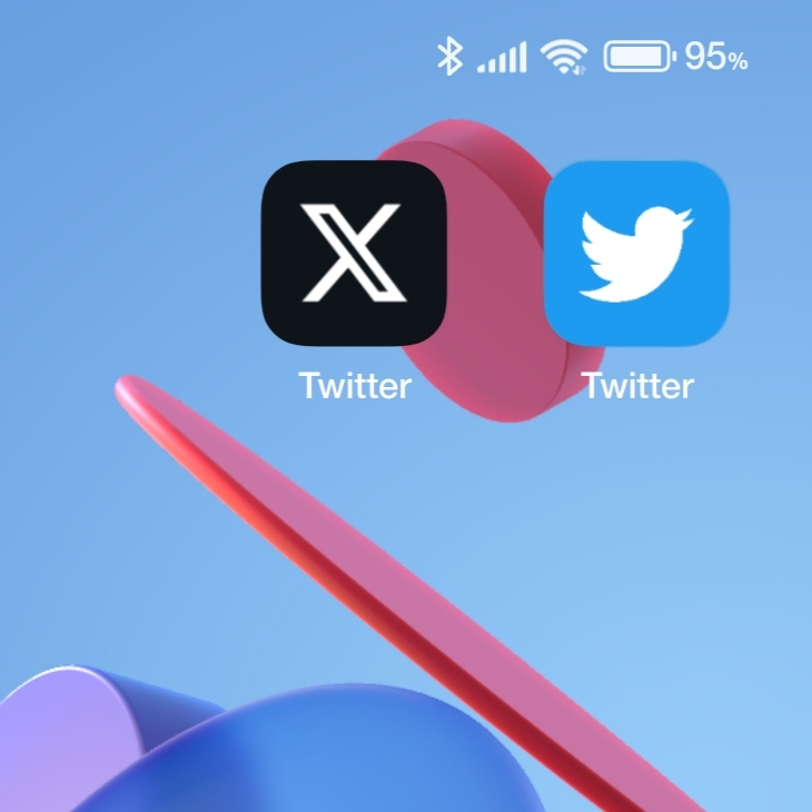 【図解】Androidで「X(Twitter)」のアプリアイコンを”青い鳥”に戻す簡単な方法 | ニコニコニュース