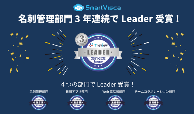 SmartViscaが「ITreview Grid Award 2023 | ニコニコニュース