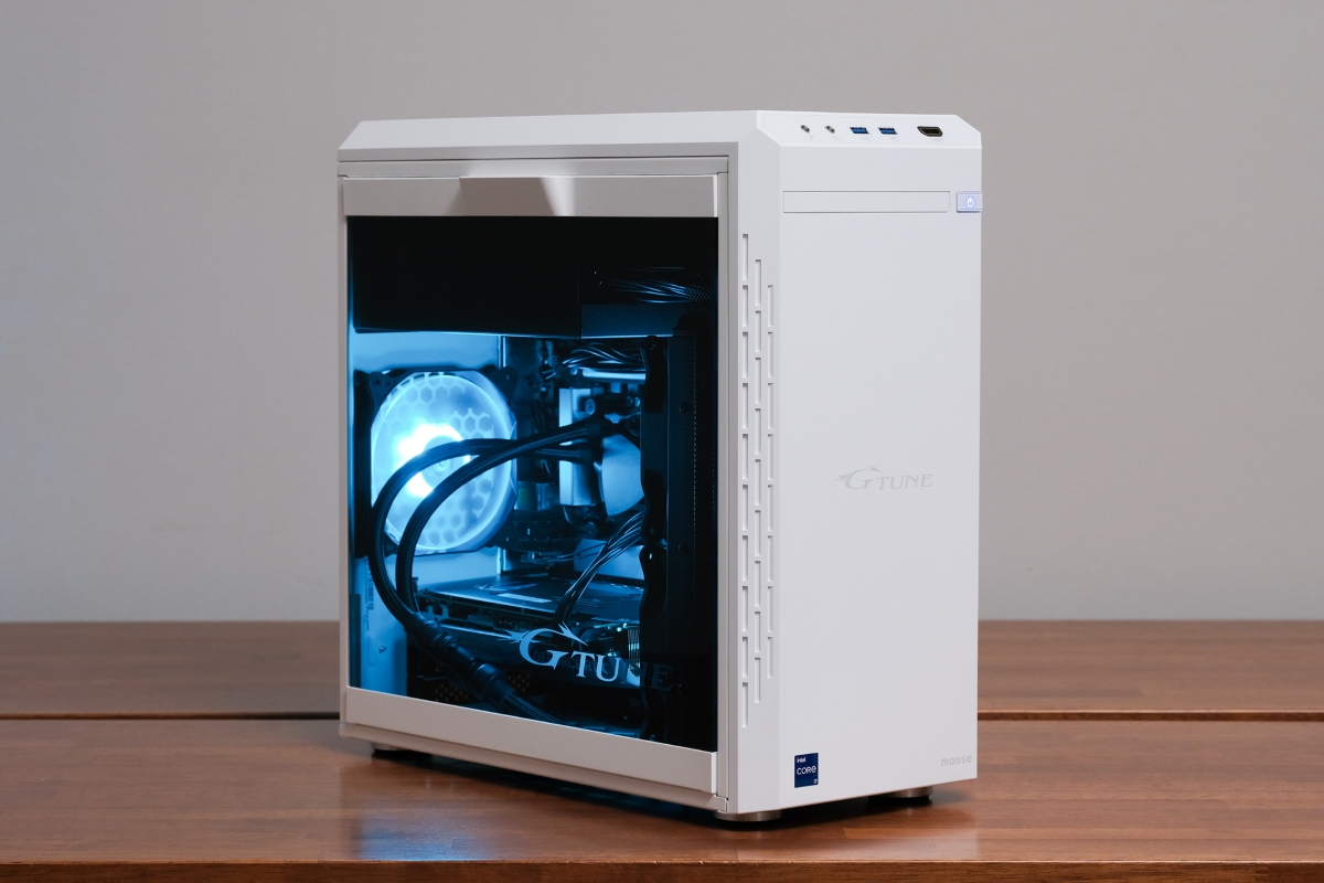 上品なホワイトボディにパワフルなスペック G-Tuneのゲーミングデスクトップは見た目でも満足する一台 | ニコニコニュース