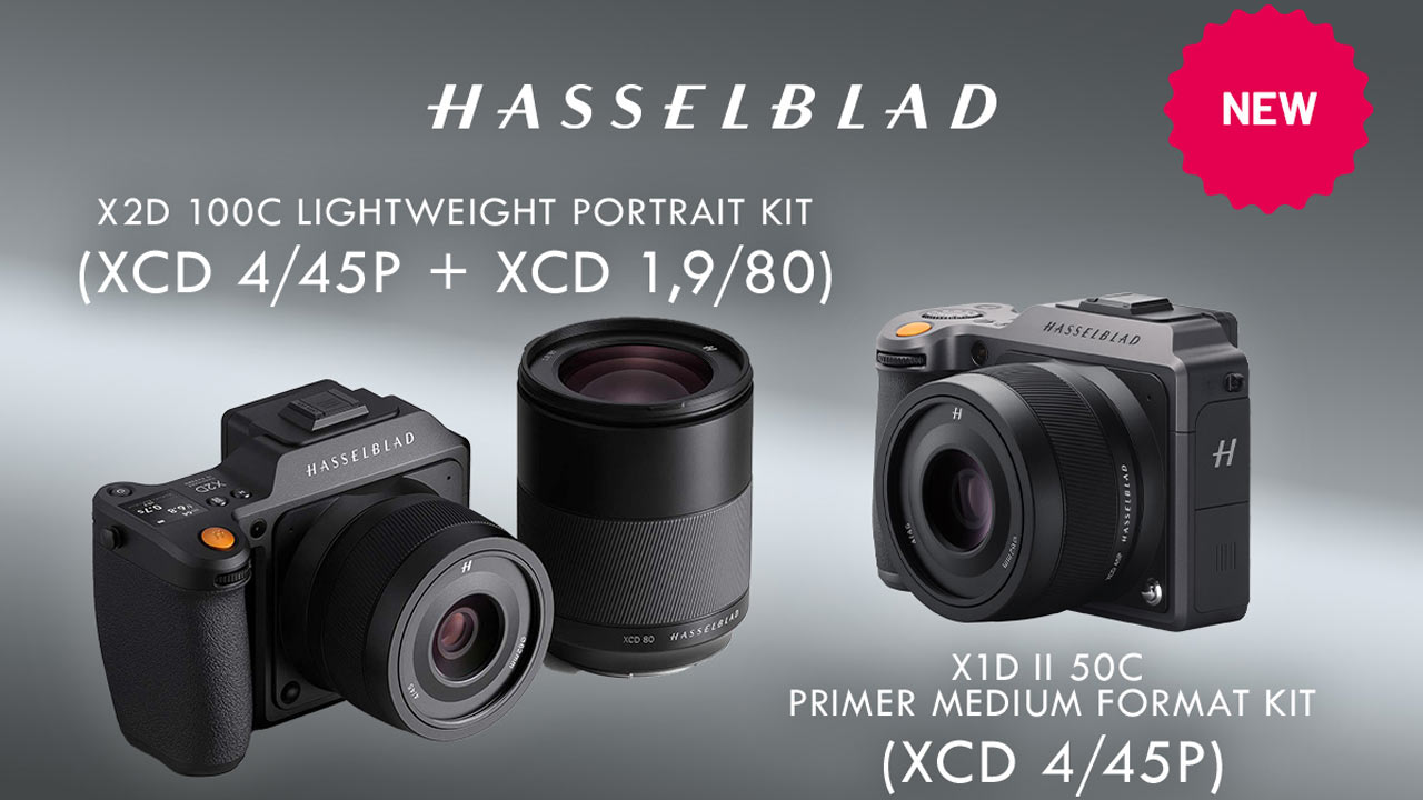 HASSELBLAD X2D 100CライトウェイトポートレートキットとX1D II | ニコニコニュース