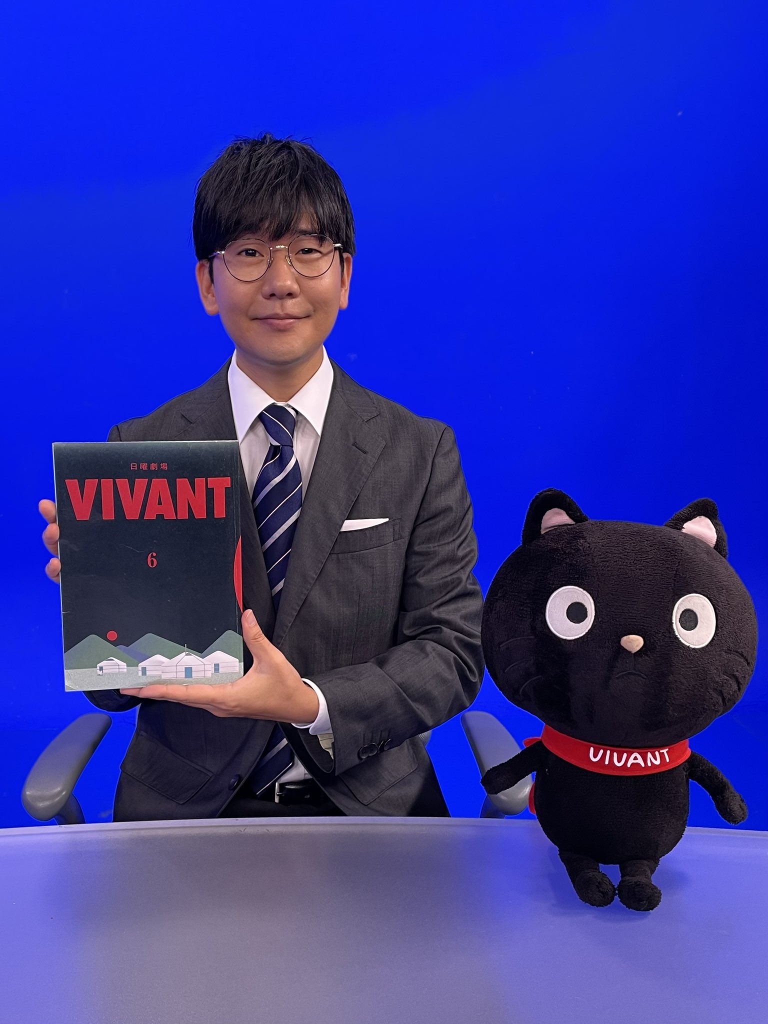 花江夏樹さんがドラマ『VIVANT』にニュースキャスター役で出演！「また登場するの楽しみ」 | ニコニコニュース