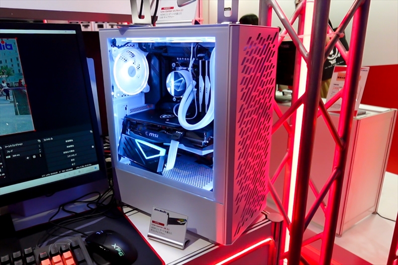 XPGのホワイトコーディネイトPCを見て、触ってみよう！メイラ＆エレーナのコラボも【TGS2023】 | ニコニコニュース