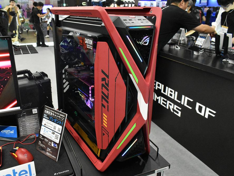 比べてわかる540Hz液晶や「エヴァ」コラボPCもアツい！ROGブースレポート【TGS2023】 | ニコニコニュース