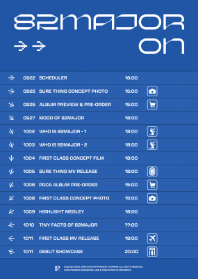 新KPOPボイグループ「82MAJOR（エイティーツーメジャー）」、10月11日韓国デビューデビューシングル『ON』の | ニコニコニュース