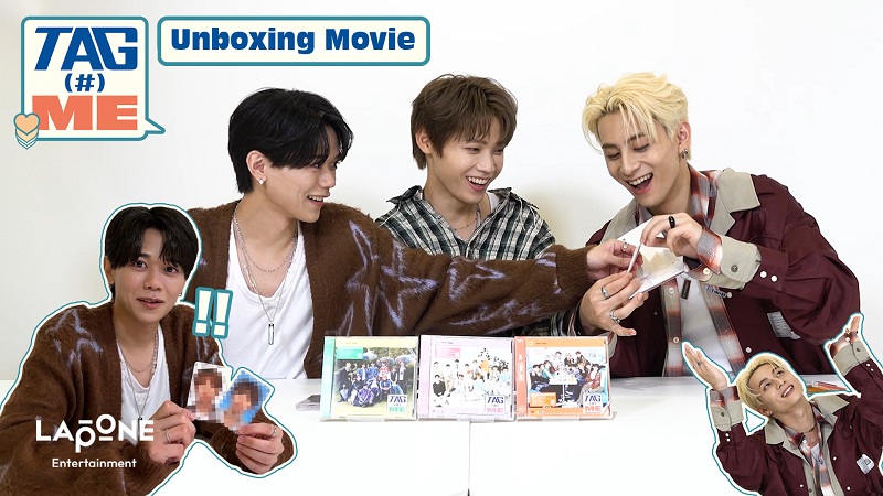 INI西洸人「テンション上がるね」、メンバー3人で『TAG ME』CD開封動画を公開 | ニコニコニュース