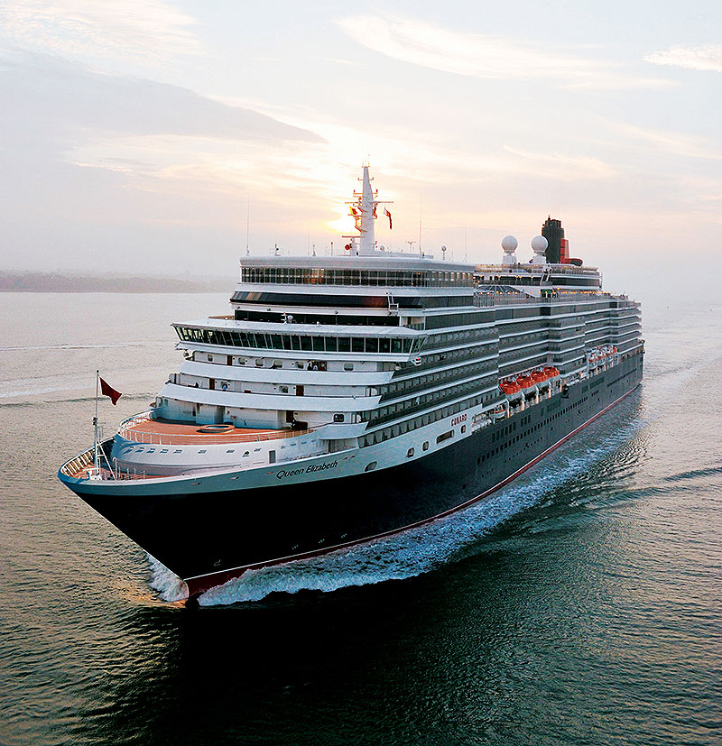 英国 CUNARD キュナード 豪華クルーズ船 クイーン・エリザベス で過ごす洋上の極上時間、注目の2024年 | ニコニコニュース