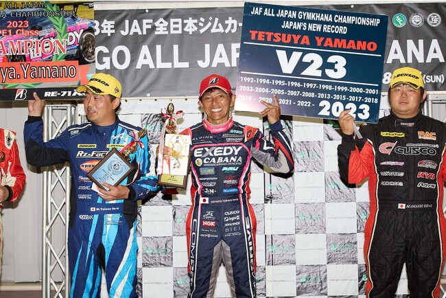 山野哲也選手がアルピーヌA110SでJAF全日本ジムカーナ選手権2023年シーズンPE1クラスチャンピオンを獲得 | ニコニコニュース