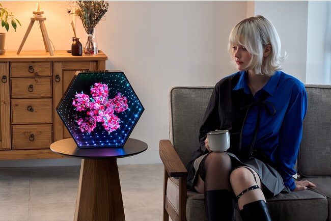 薄さたった8cm！無限奥行を感じる『3Dホログラムディスプレイ』がMakuakeに！ | ニコニコニュース