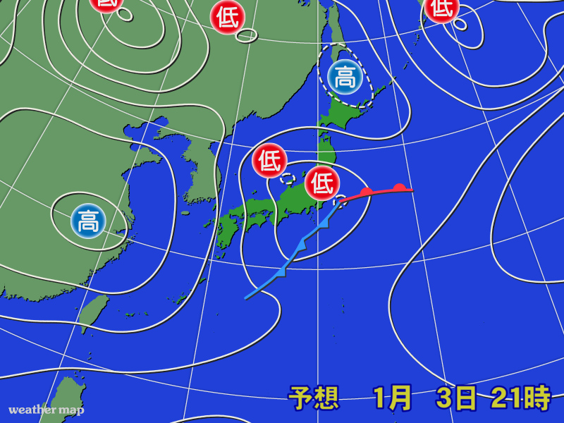 被災の能登半島上空に寒気が入っていることを示す低気圧 | ニコニコニュース