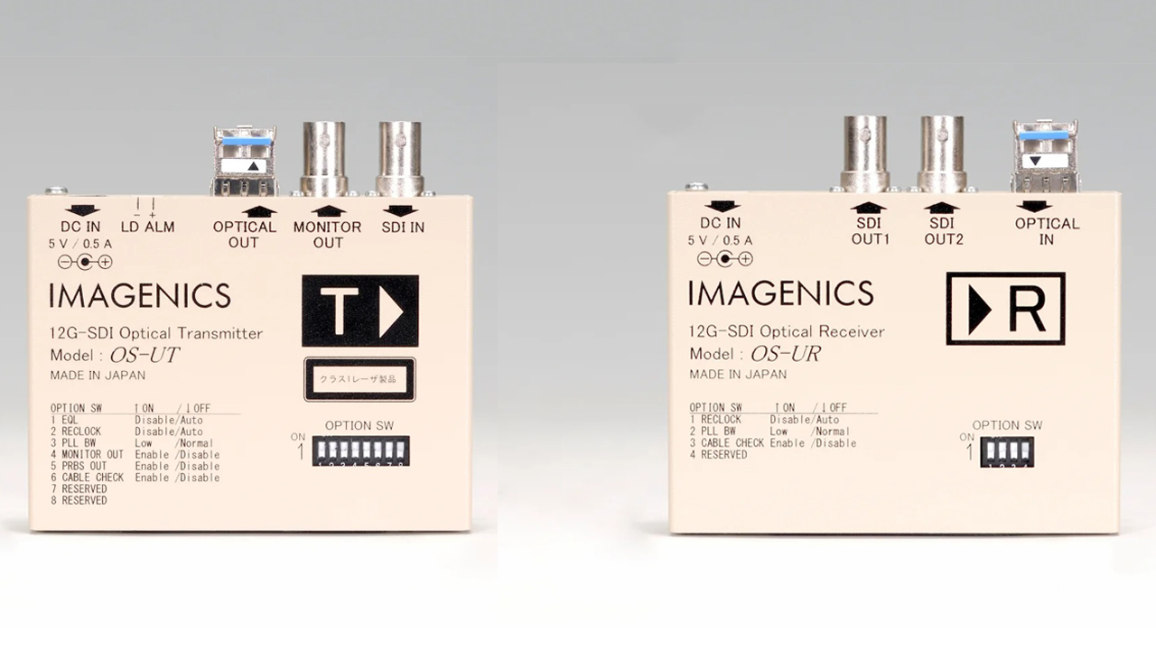 イメージニクス、シングルモード光ファイバ伝送の12G-SDI送受信機を発売 | ニコニコニュース