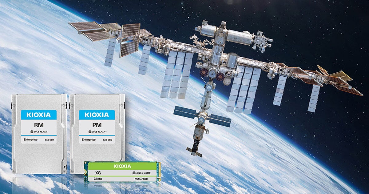 キオクシアのSSDがHPEの宇宙スパコンに搭載、ISSに向けて打ち上げ成功 | ニコニコニュース