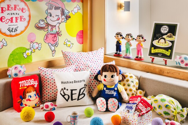 【不二家 × 星野リゾート BEB】ミルキー尽くしのコラボキャンペーンを実施！｜期間：2024年4月1日～6月30日 | ニコニコニュース