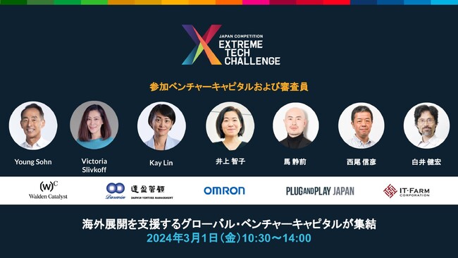 ディープテックとテクノロジーの世界的スタートアップ・コンテスト「Extreme Tech Challenge | ニコニコニュース