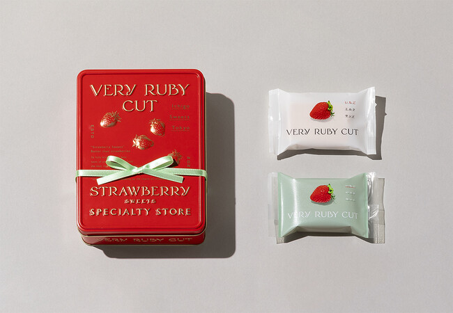 真っ赤にきらめくいちご缶に春の訪れ。いちごスイーツ専門店【VERY RUBY CUT】から季節限定の詰合せが登場。 | ニコニコニュース