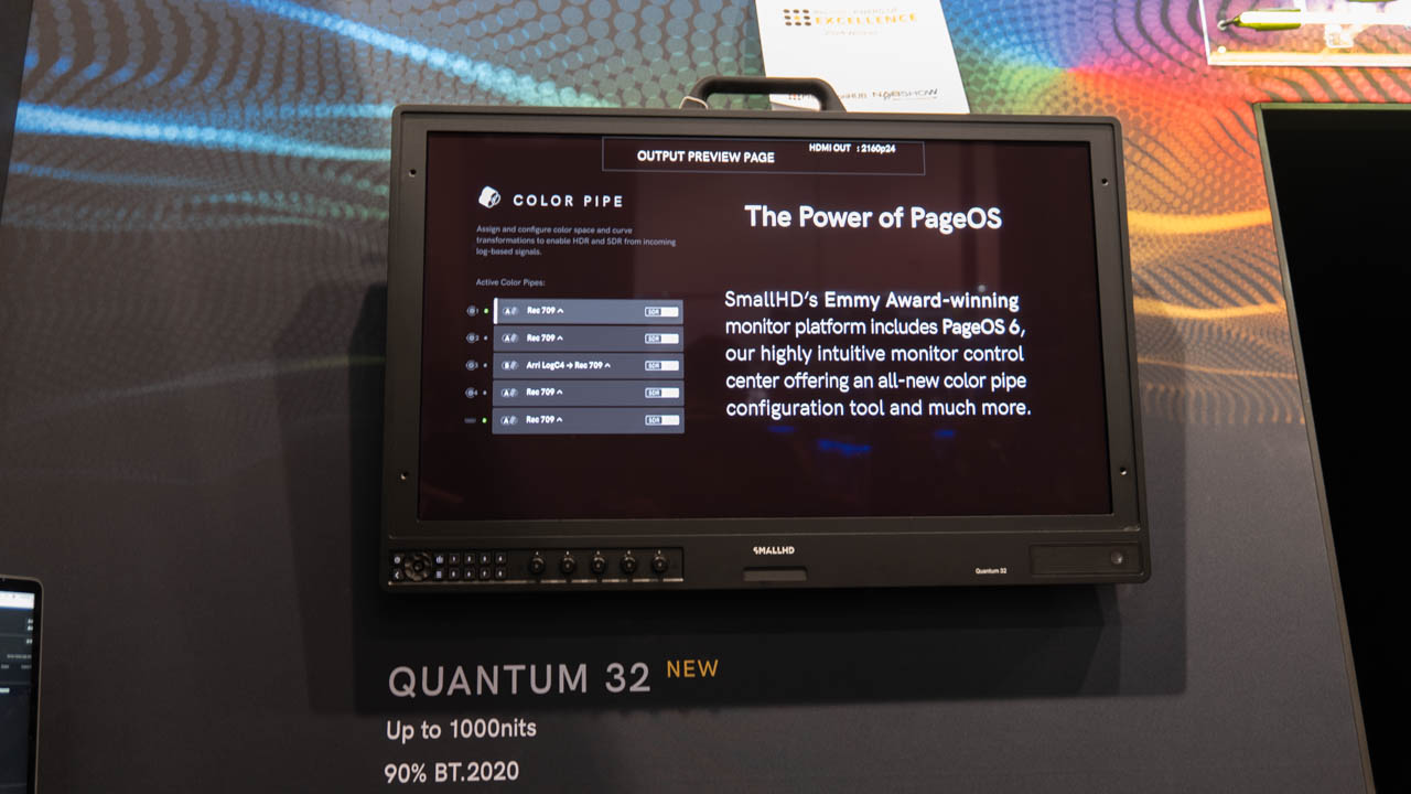 [NAB2024 Booth]SmallHD、OLED HDRリファレンスモニター「Quantum 32」発表 | ニコニコニュース