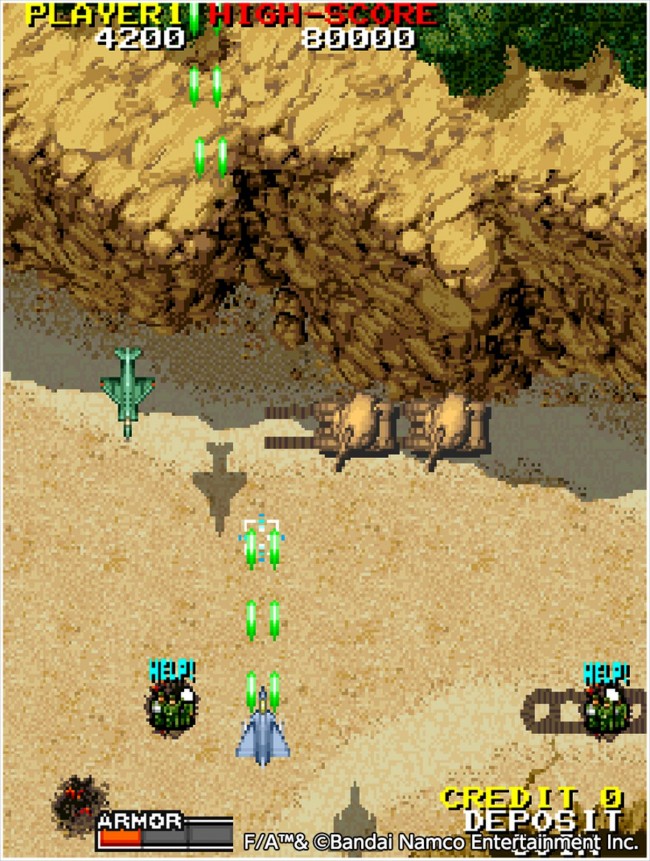 Switch／PS4『アーケードアーカイブス F/A』本日配信開始 戦闘機で戦うナムコの縦スクロールSTG | ニコニコニュース