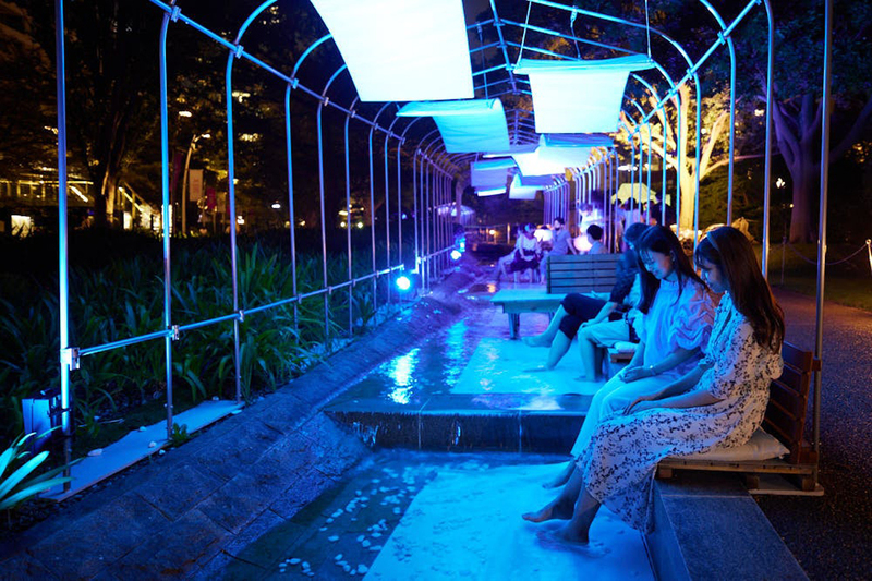夜には幻想的な演出も！ 夏の涼を感じられる東京ミッドタウン「MIDTOWN SUMMER | ニコニコニュース