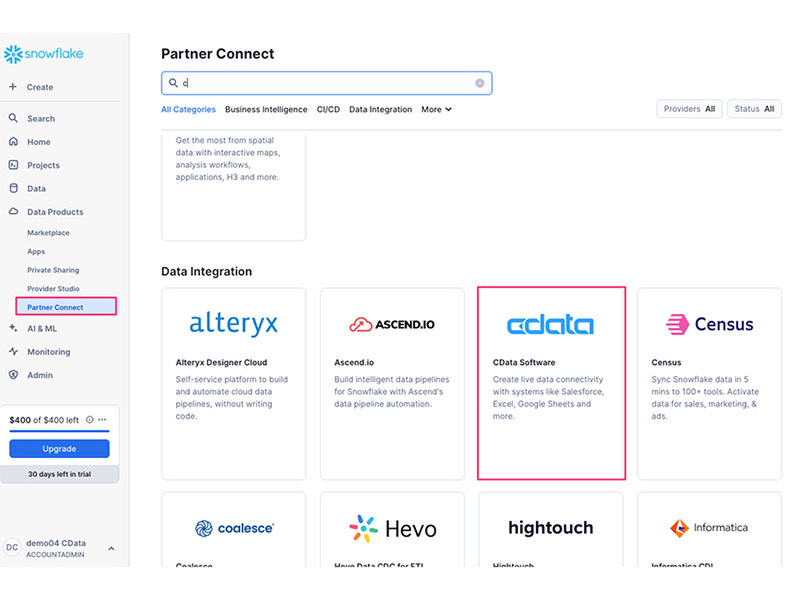 Snowflake Partner ConnectでCData Connect Cloudを簡単セットアップ | ニコニコニュース