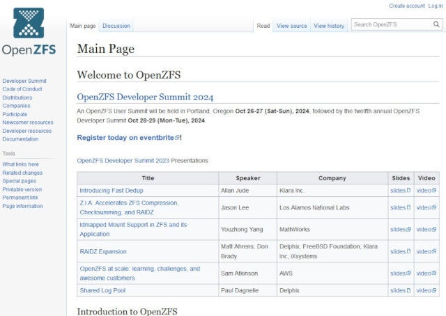 Linux6.9サポートを強化、高機能なファイルシステム「OpenZFS」v2.2.5リリース | ニコニコニュース