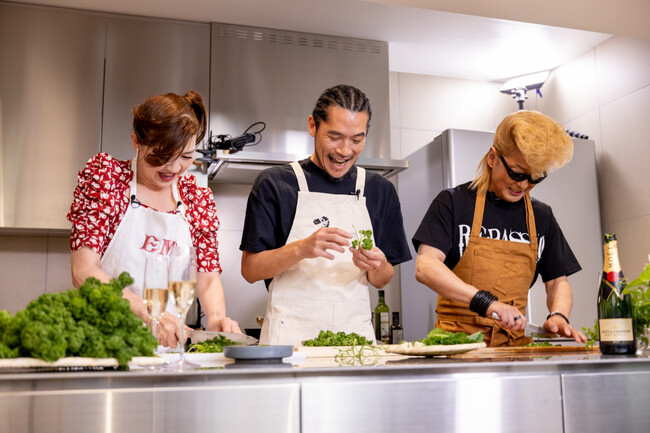 ヒップホップアーティストZeebraと料理家杉山絵美のYoutube動画連載「GOOD FOOD | ニコニコニュース