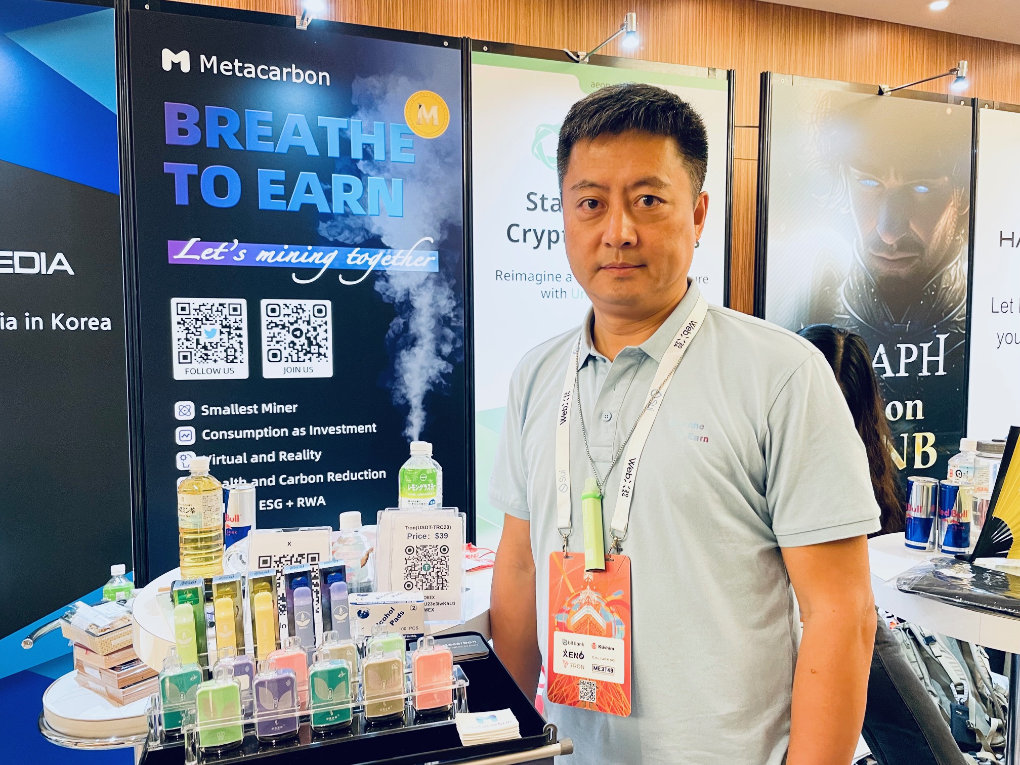 【CEOインタビュー】ミスト吸引でトークン獲得、シンガポールMetacarbon｜ローエンド開発の断念から一転、ブロッ | ニコニコニュース