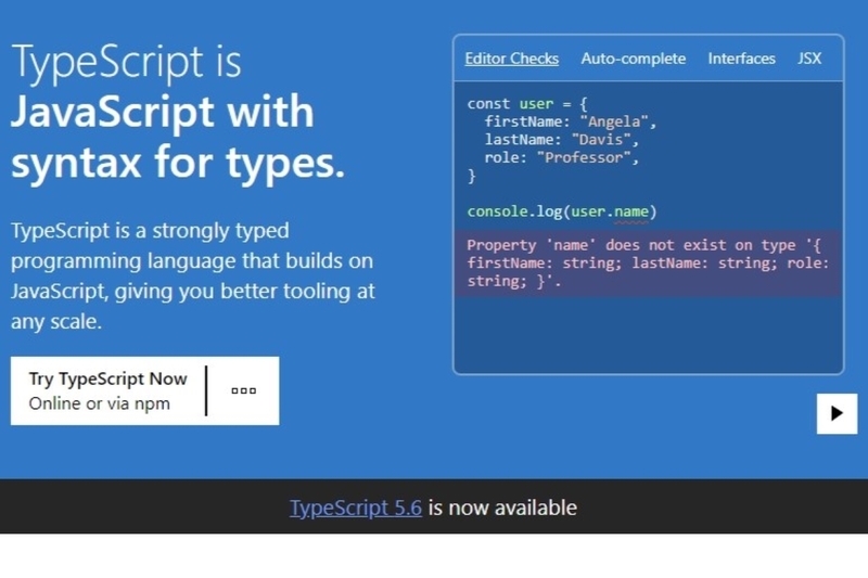 TypeScript 5.6が登場、真偽チェックの強化など多数の新機能 | ニコニコニュース