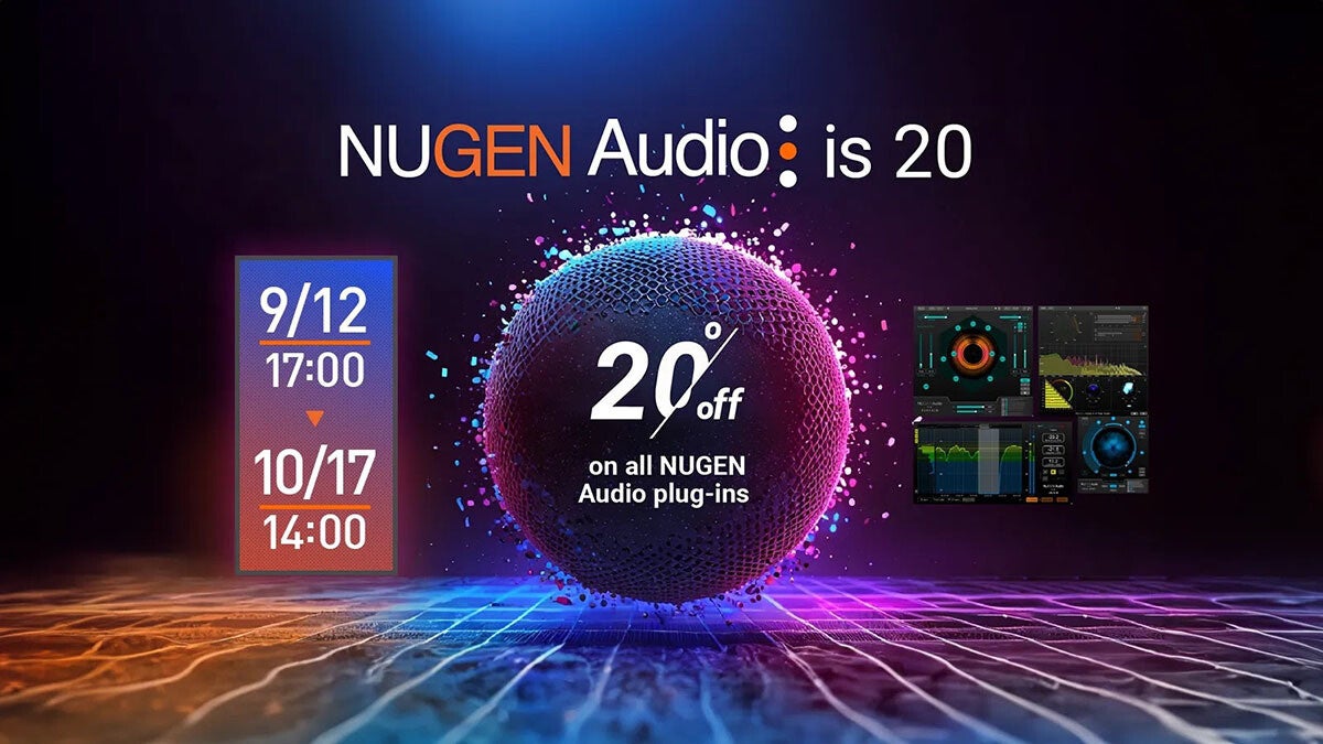 メディア・インテグレーション、NuGen Audio創立20周年セールを実施中 | ニコニコニュース