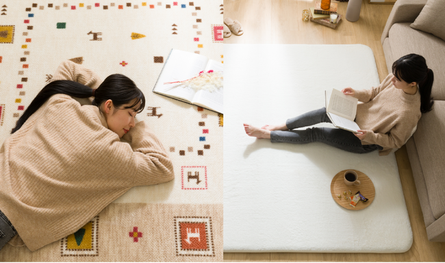 この冬は床の上でもゆったり快適に過ごそう！2024年モデルのNウォームラグ販売開始 | ニコニコニュース