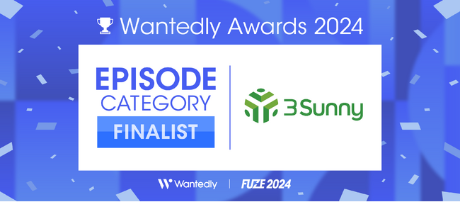 3Sunnyが「Wantedly Awards 2024」40,000社の中から2部門でノミネート | ニコニコニュース