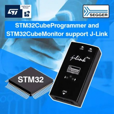 STM32CubeProgrammerおよびSTM32CubeMonitorがSEGGERのJ-Linkデバッグプロー | ニコニコニュース