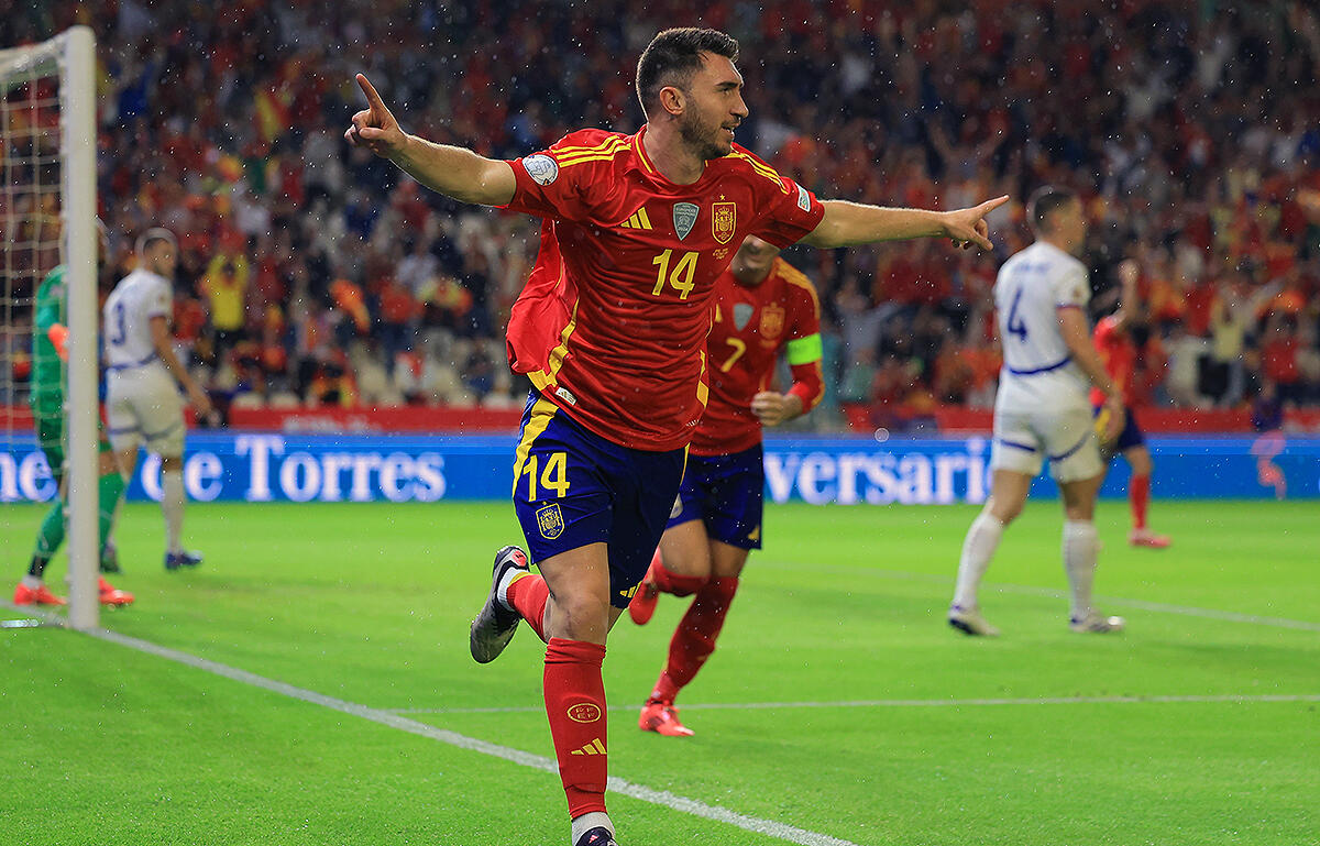 スペインがセルビアに3発完勝で3連勝！ エリクセン1G1Aで2度のビハインド追いついたデンマークが2位キープ【UNL】 | ニコニコニュース